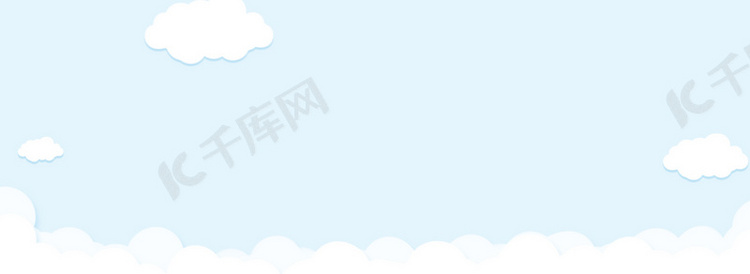 卡通蓝色背景素材背景图片免费下载-千库网