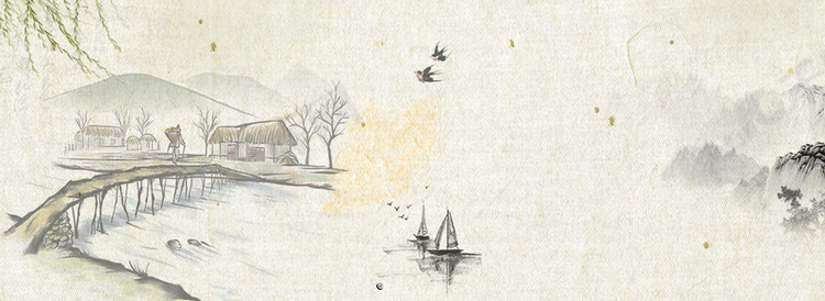 典雅质朴古风海报背景图片免费下载-千库网