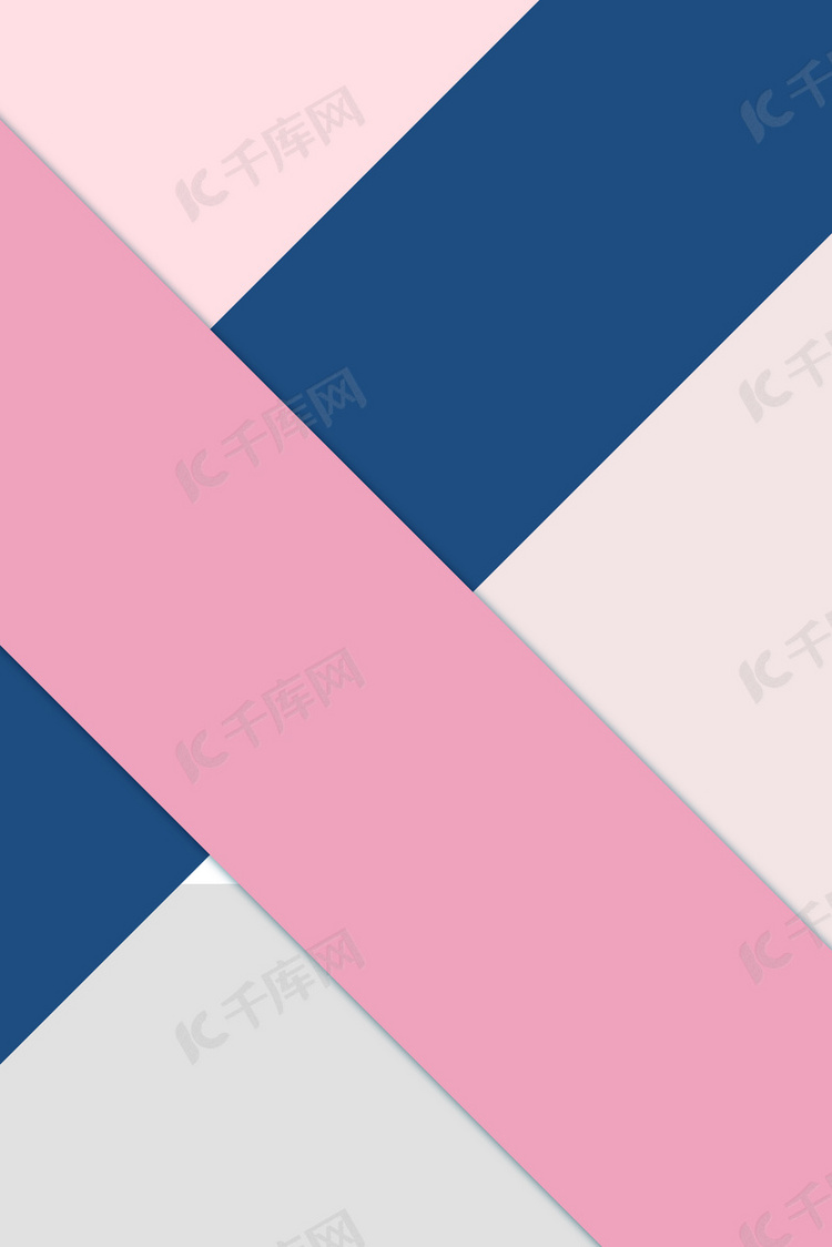 简约撞色几何图形扁平背景图片免费下载-千库网