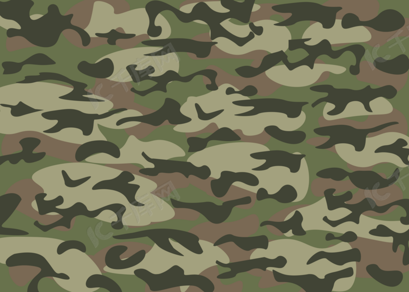 军事迷彩军绿色纹理图案背景图片免费下载-千库网