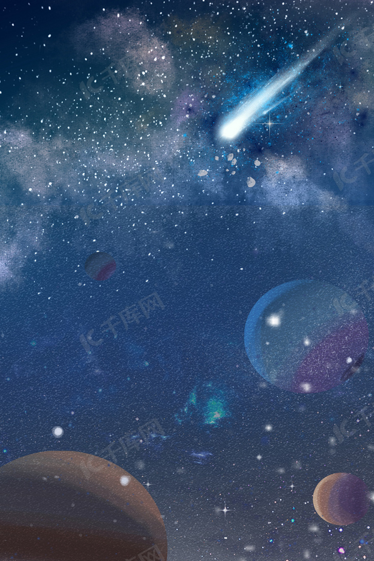 星空背景球体背景图片免费下载-千库网