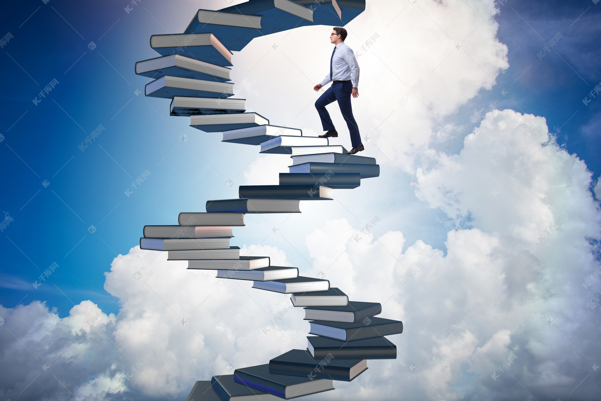 Career progression through investment in good education高清摄影大图-千库网