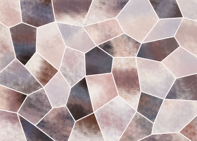 无缝地砖拼图几何纹理背景图片免费下载-千库网