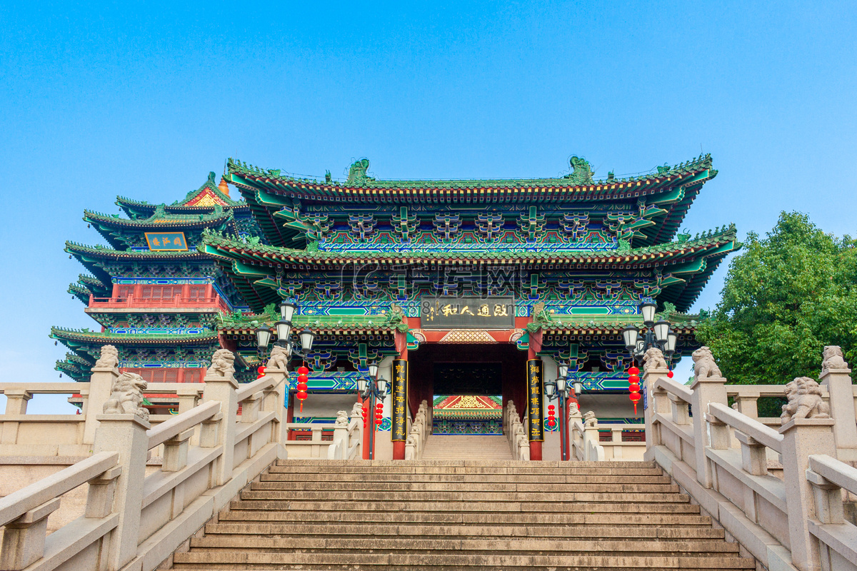 江南第一楼南京阅江楼摄影图配图高清摄影大图-千库网