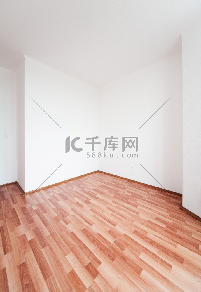 空荡荡的白色房间高清摄影大图-千库网