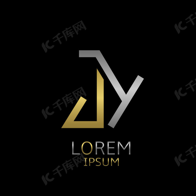 Jy 字母徽标背景图片免费下载-千库网