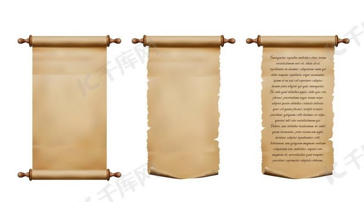 老羊皮纸卷轴和古老纸莎草纸手稿。背景图片免费下载_海报banner/高清大图_千库网(图片编号6220077)