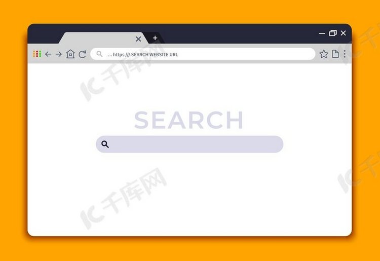 浏览器界面。背景图片免费下载_海报banner/高清大图_千库网(图片编号6289095)