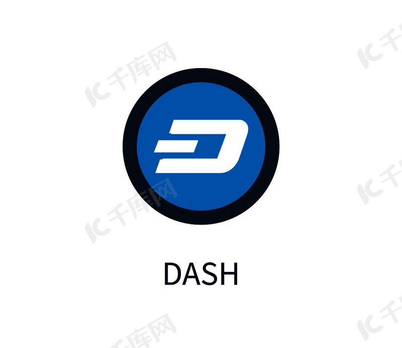 Dash cryptocurrency、下面的图标和标题、符号图像和标题、电子商务系统、矢量图，在白色背景下隔离。 背景图片免费下载_海报 ...