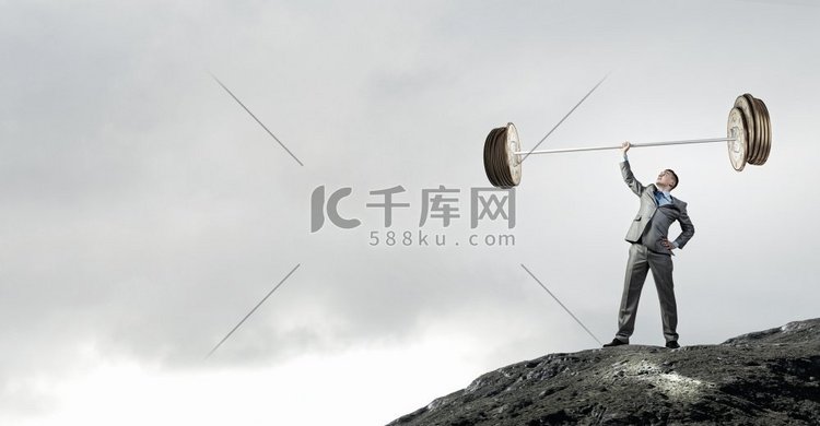 强而有力。高清摄影大图-千库网