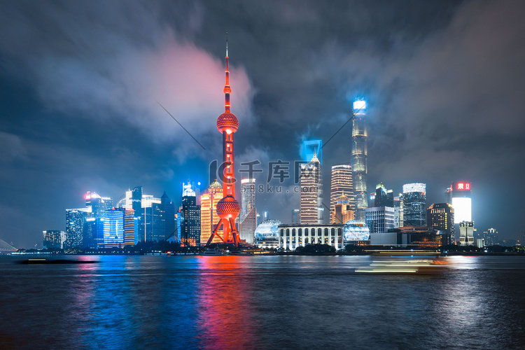 上海外滩建筑景观摄影图高清摄影大图-千库网