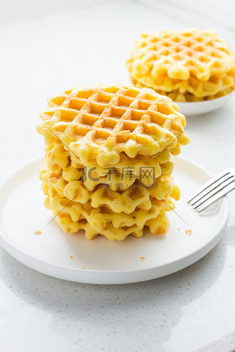 华夫饼摄影图高清摄影大图-千库网