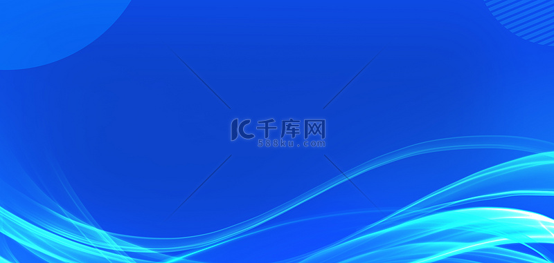 科技商务办公蓝色背景图片免费下载-千库网