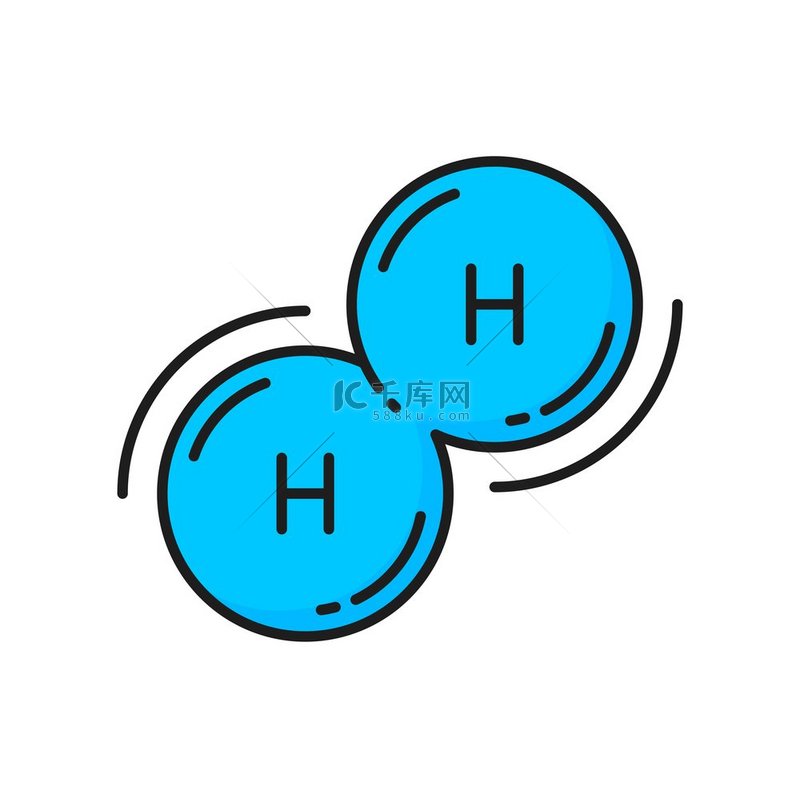 氢分子颜色图标绿色能源和电力的2生产技术矢量线符号用于电力资源生产的水和气电池的氢分子化学热解制氢2分子绿色能源背景图片免费下载_海报 ...