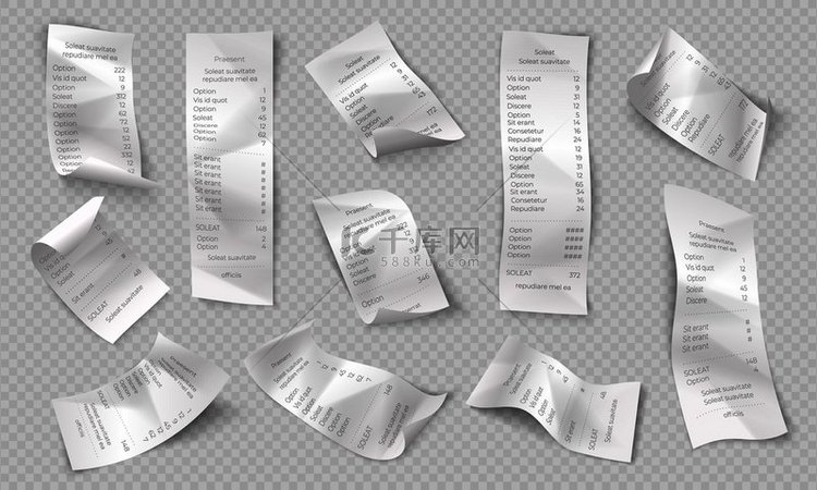 真实的收据餐厅账单商店和超市纸质收据采购发票矢量隔离交易票据和凭证真实的收据餐厅账单商店和超市纸质收据采购发票矢量隔离票证背景图片免费下载 ...