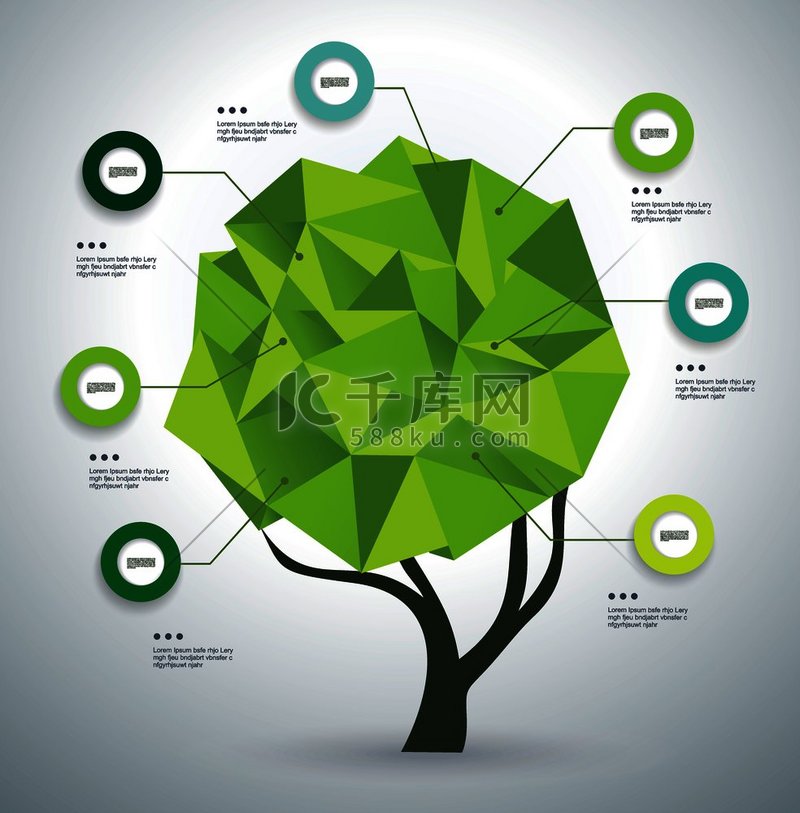 环保信息图形模板一组平面设计元素矢量背景图片免费下载_海报banner/高清大图_千库网(图片编号6280066)