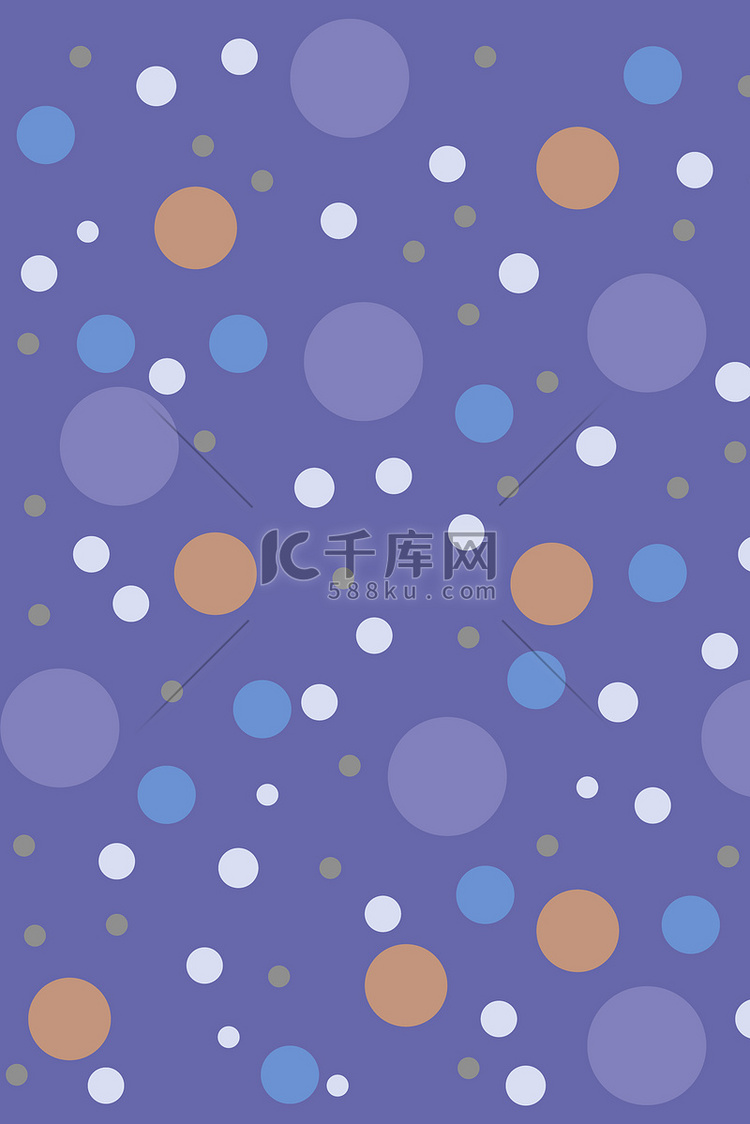 长春花蓝波点紫色简约背景图片免费下载-千库网