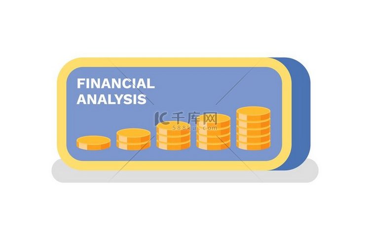 财务分析向量，包含有关帐户统计信息和可能性向量的图表。背景图片免费下载_海报banner/高清大图_千库网(图片编号6350243)