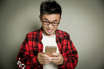 看手机表情包_JPG_素材_图片-千库网