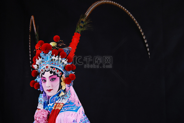 Artistic Charms Of Peking Opera高清摄影大图-千库网