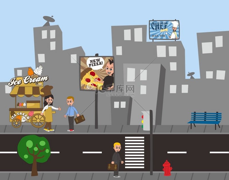 食品和饮料卡通主题矢量图形艺术插画。食物和饮料卡通主题背景图片免费下载_海报banner/高清大图_千库网(图片编号6380329)