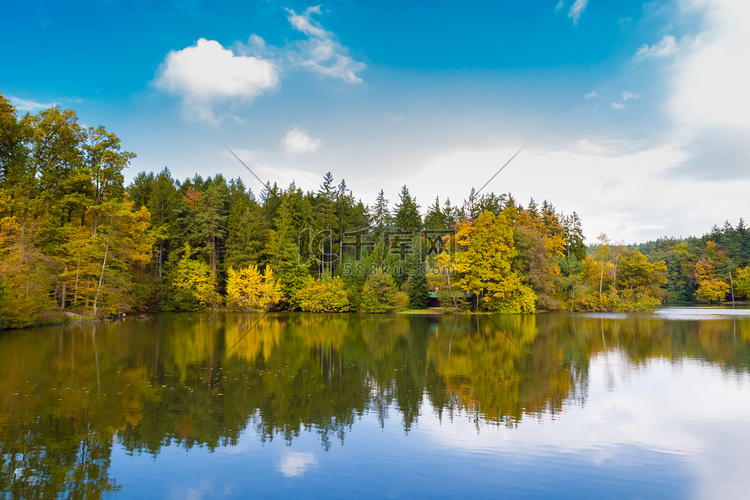 Svycar 池塘-Voderady，捷克共和国高清摄影大图-千库网