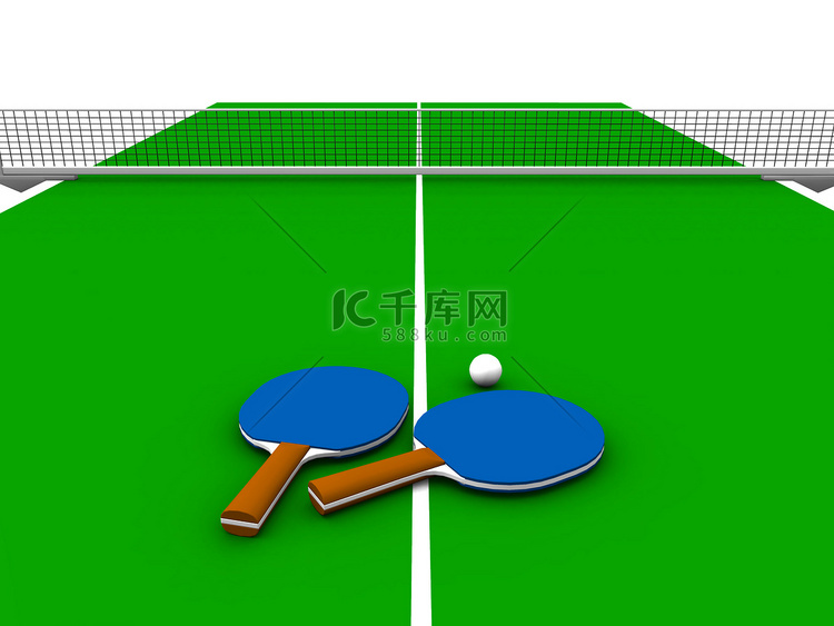 乒乓球桌.高清摄影大图-千库网