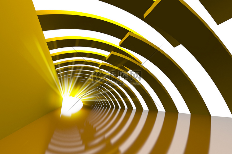 黄金结构路径高清摄影大图-千库网