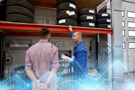 机械师，男人，服务，轮胎高清摄影大图-千库网