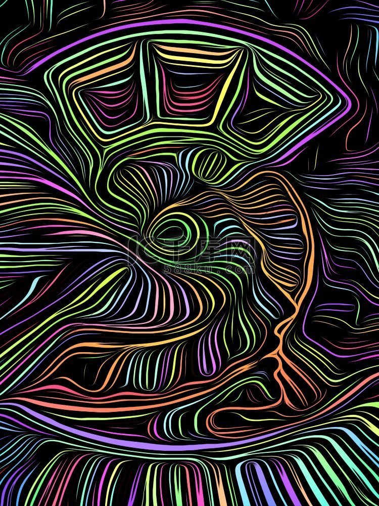 line，intelligence，concept，scratchboard高清摄影大图-千库网