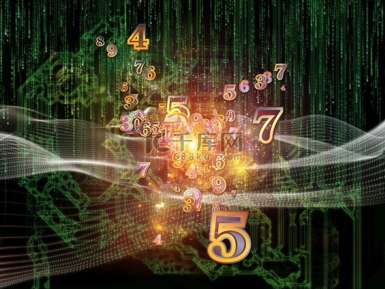 science，matrix，information高清摄影大图-千库网