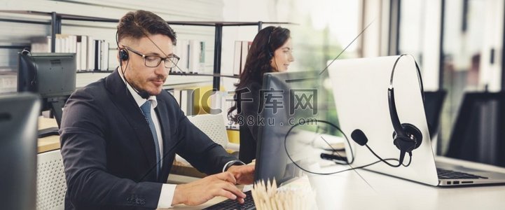 支持，电话，办公室，服务高清摄影大图-千库网