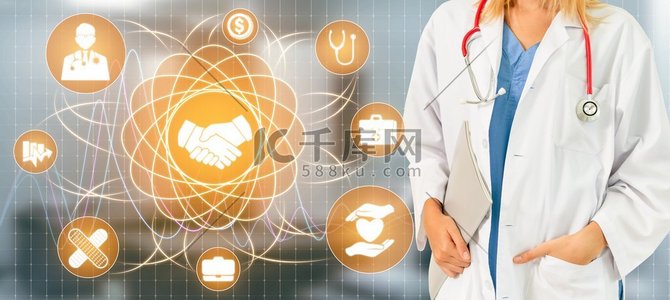 福利，护理，诊所，计算机高清摄影大图-千库网