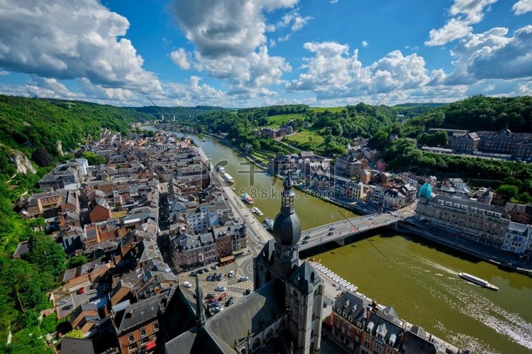 船，船，河，比荷卢高清摄影大图-千库网