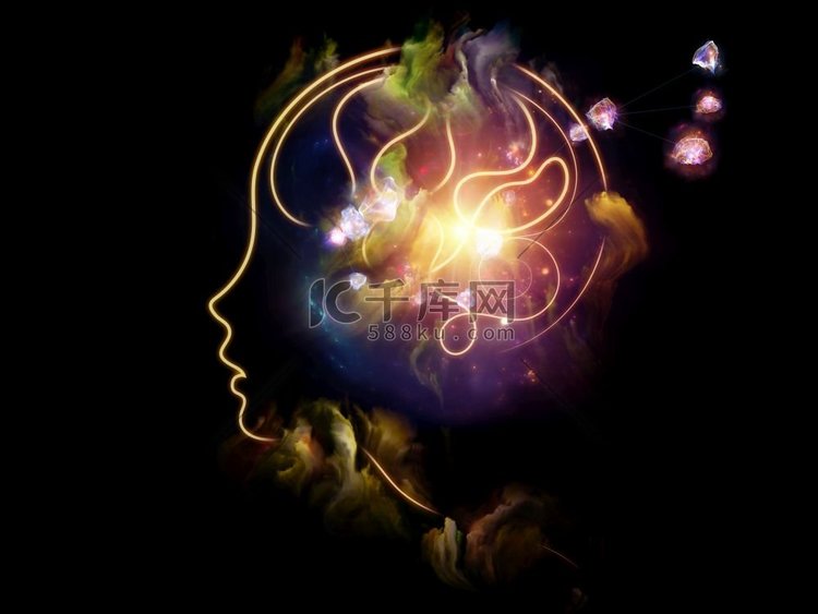 生动的，背景，渲染，心理高清摄影大图-千库网