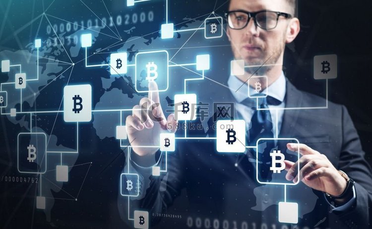 business，hand，technology，money高清摄影大图-千库网