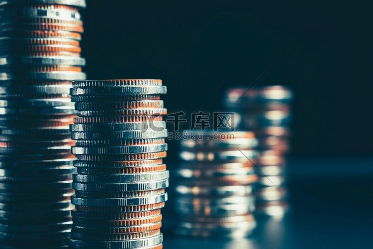 硬币，经济，投资，金融高清摄影大图-千库网