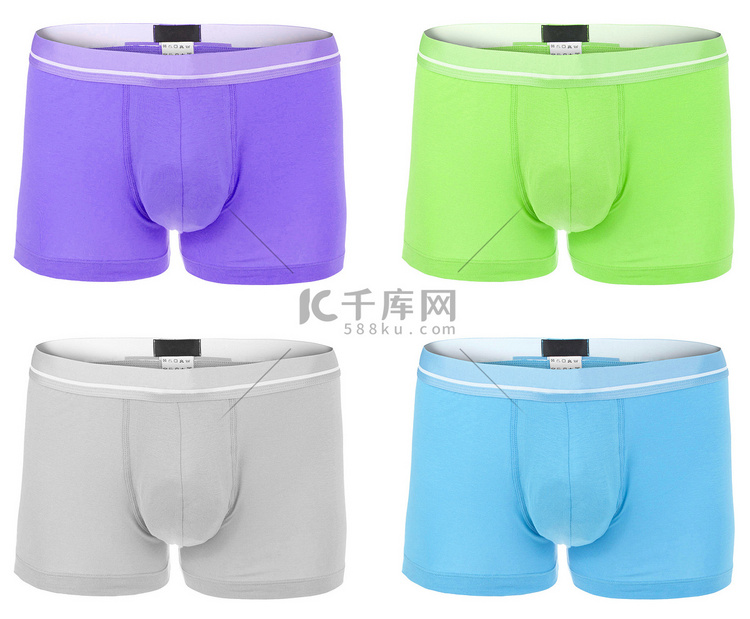 Colorful boxer shorts高清摄影大图-千库网
