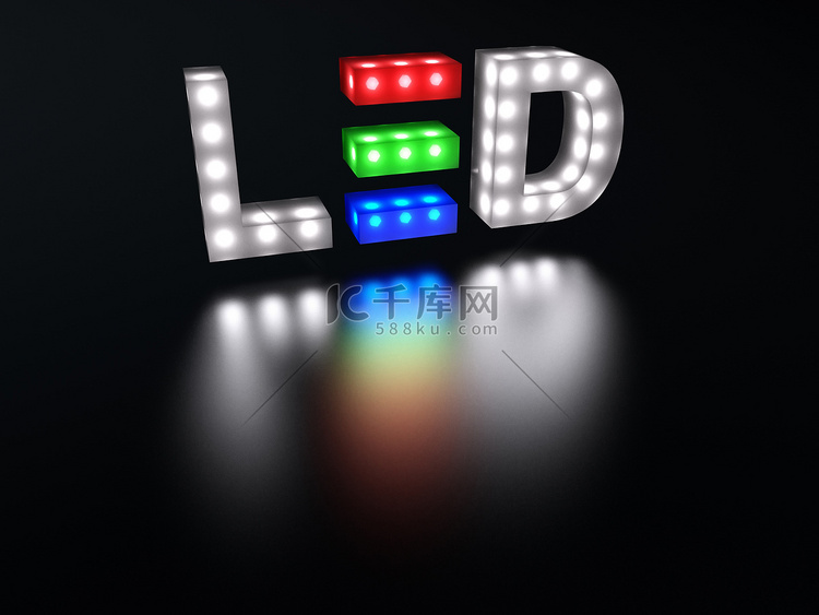 LED sign高清摄影大图-千库网