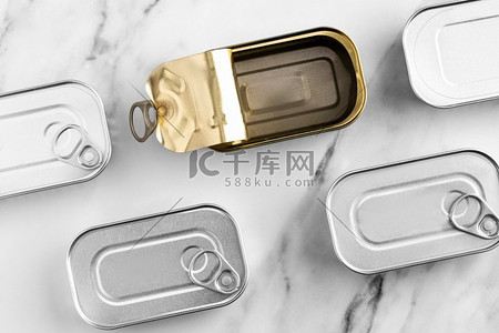 顶视图节省厨房台面高清摄影大图-千库网
