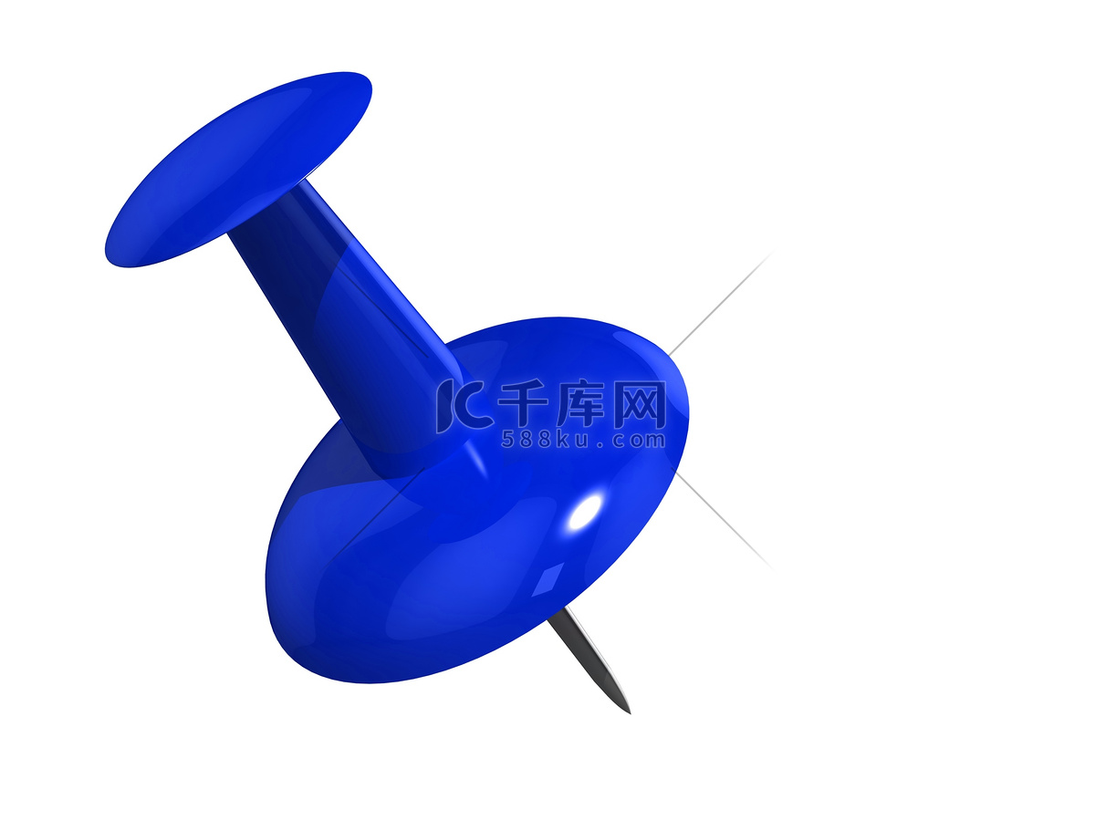 3d 彩色图钉高清摄影大图-千库网