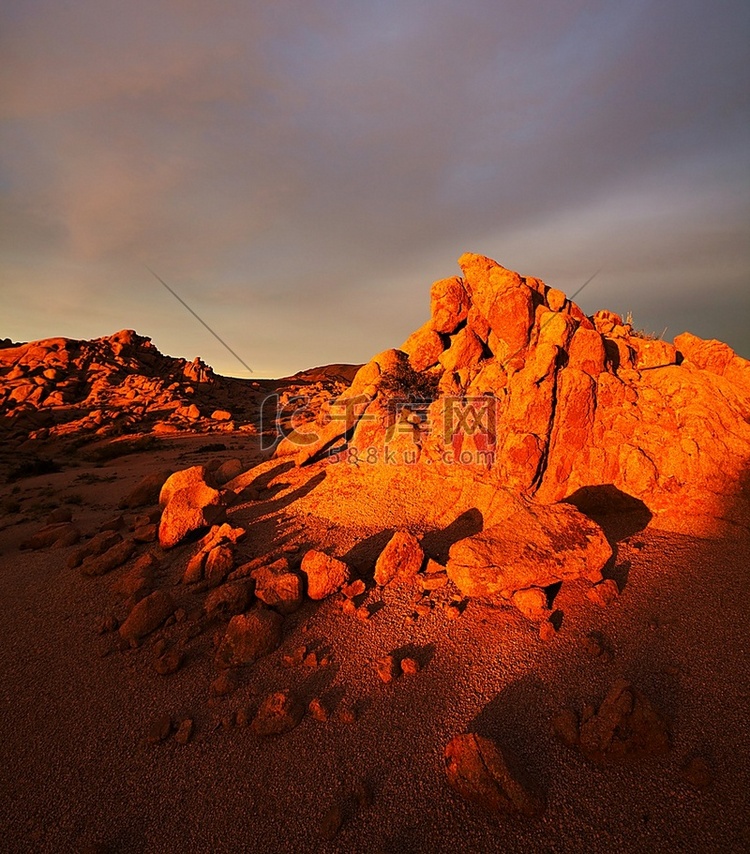 戈壁滩高清摄影大图-千库网