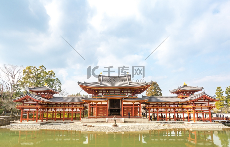 京都宇治镇碧堂寺塔中式传统建筑历史目的地高清摄影大图-千库网