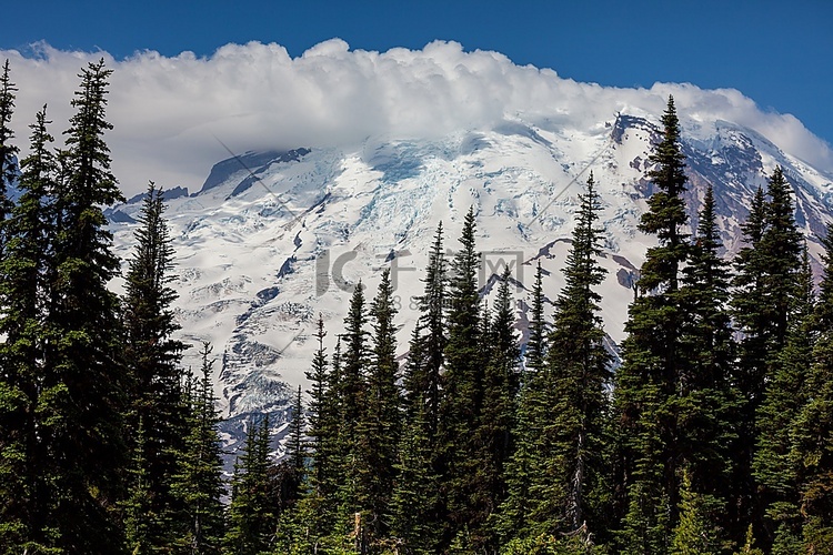 Mt.Rainier高清摄影大图-千库网