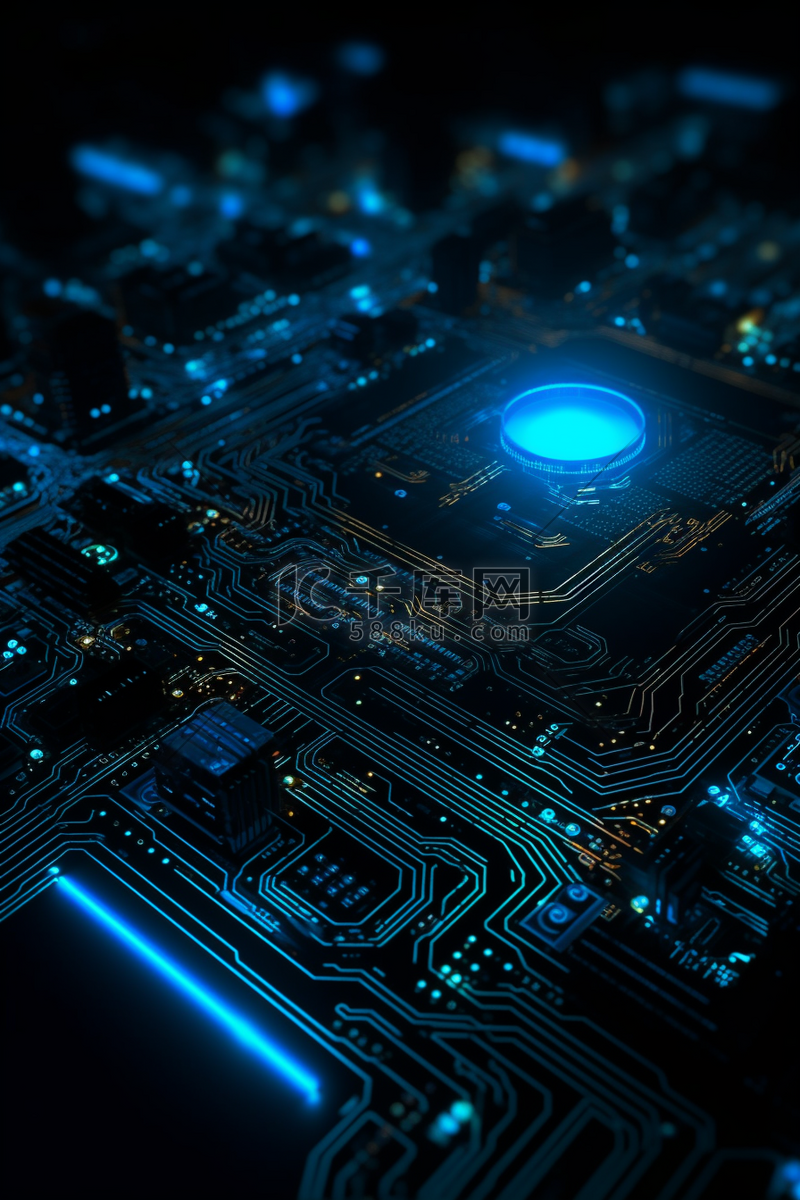 创意科技cpu背景图背景图片免费下载_海报banner/高清大图_千库网(图片编号6404119)