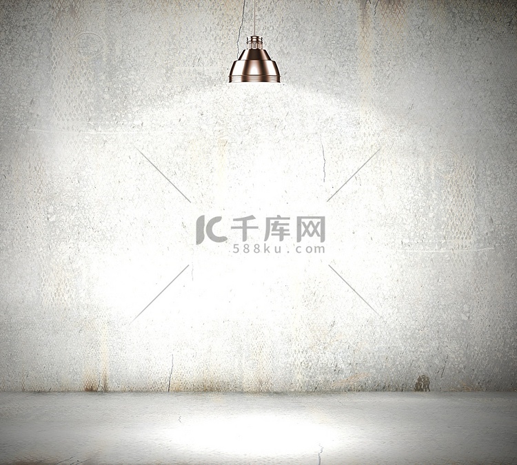 现实元素的白色挂壁灯设计高清摄影大图-千库网