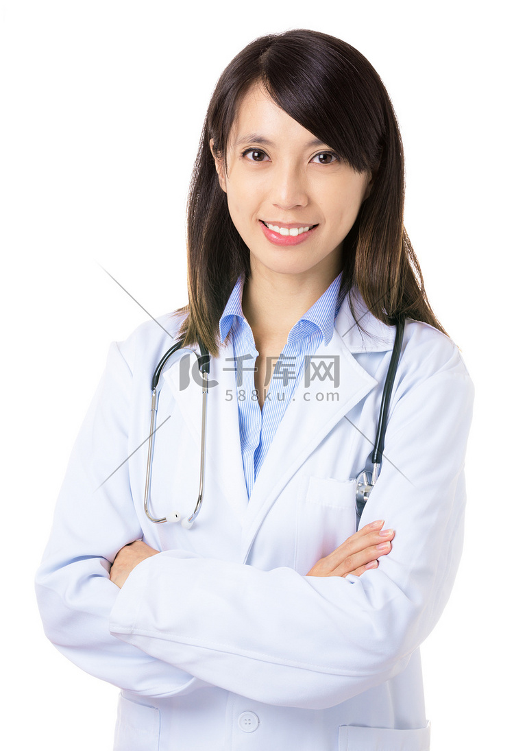 Asian female medical doctor高清摄影大图-千库网