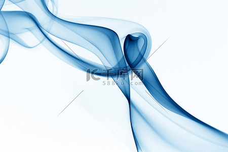 白底蓝烟高清摄影大图-千库网