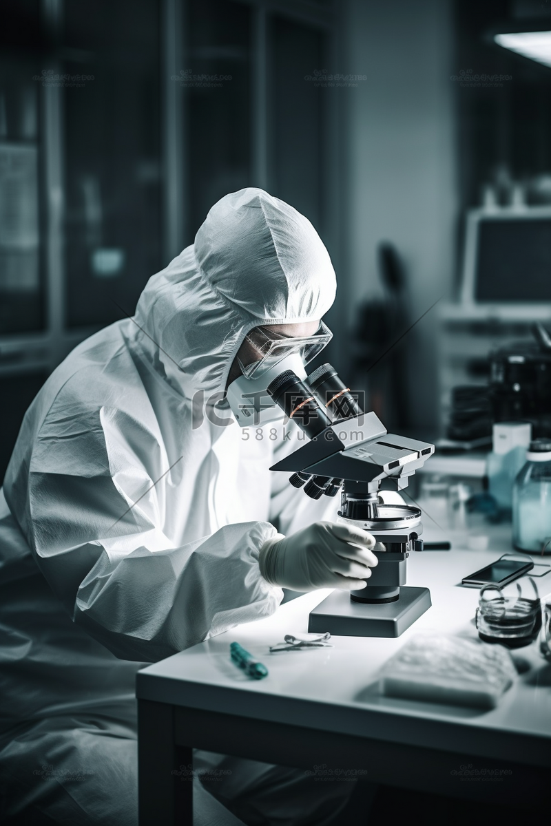 实验化学科研工作人员人像人物高清摄影大图-千库网