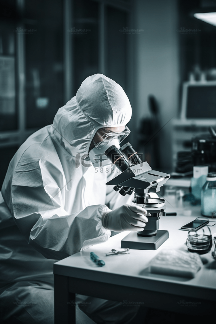 实验化学科研工作人员人像人物高清摄影大图-千库网